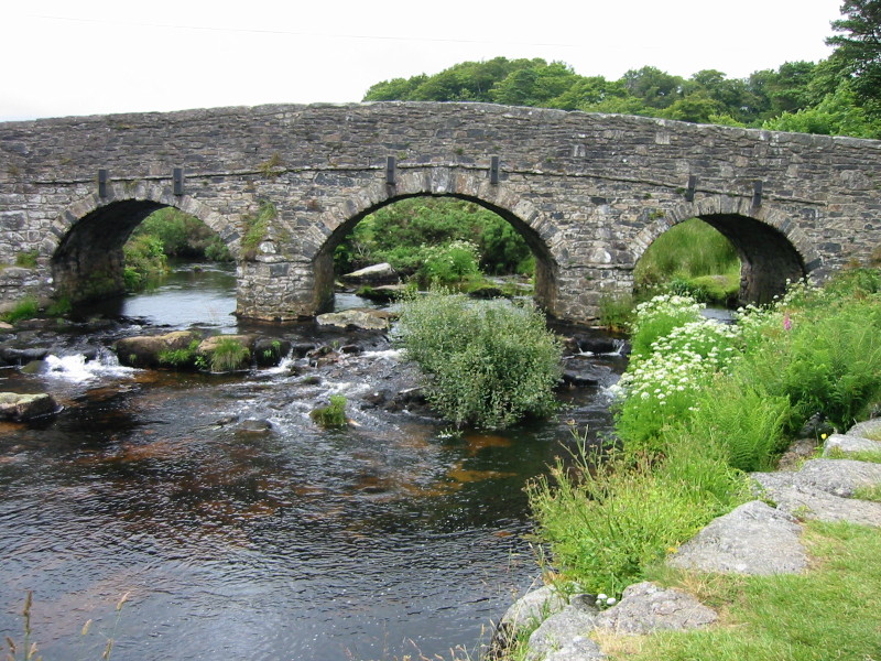 England Trip 2004 - Postbridge in the center of Dartmoor